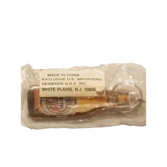 Amstel Light | Design | Vintage New Key Ring Yellow Red Amstel Light ...